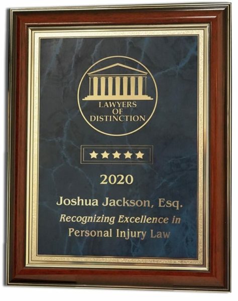 2020-plaque - Lawyers of Distinction