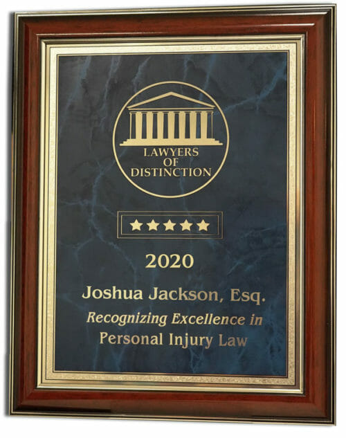 2020-plaque - Lawyers of Distinction