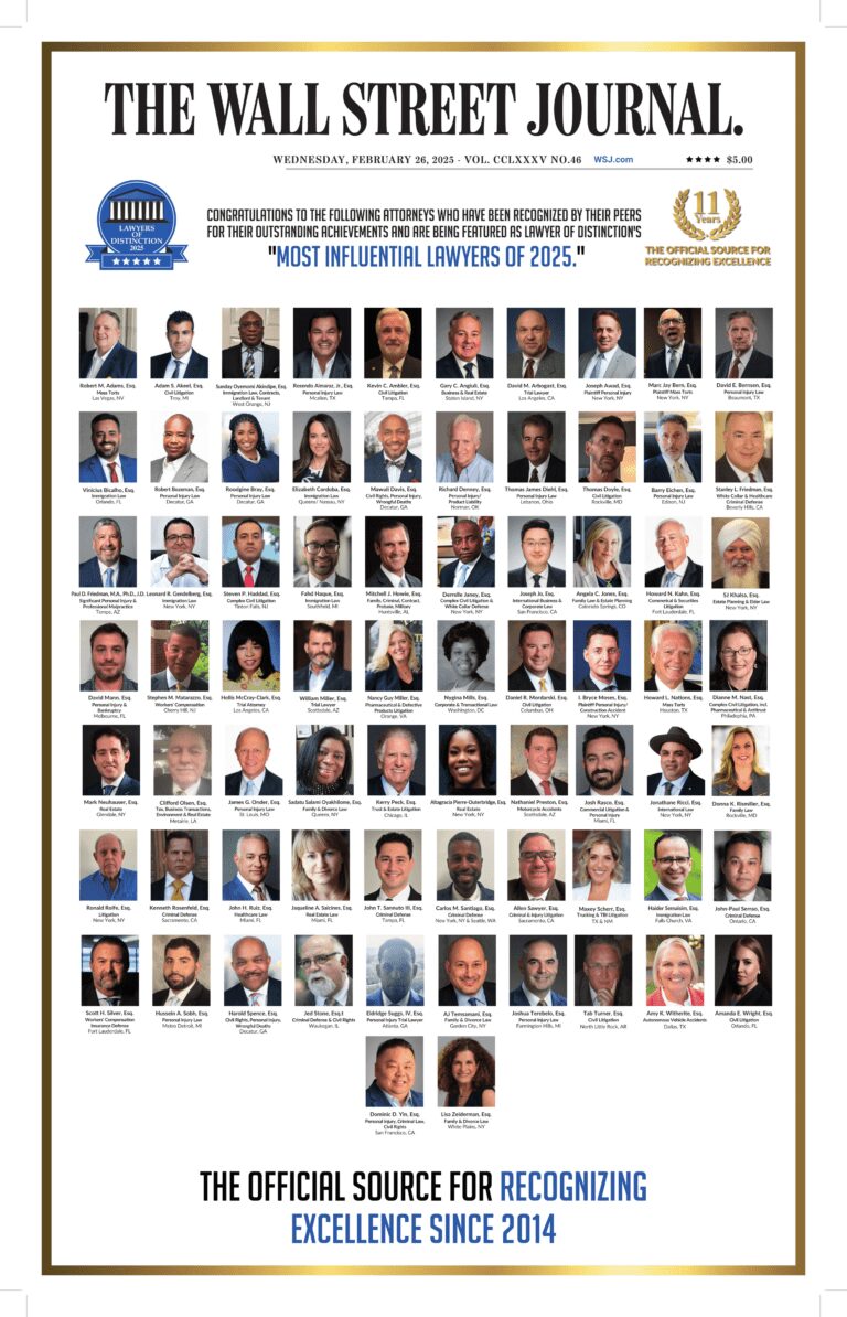 Lawyers of Distinction - Recognizing Excellence In The Practice of Law